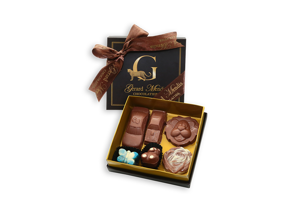 JUST FOR KIDS 6 PIECE KIDDIE CHOCOLATE BOX– Gerard Mendis Chocolatier